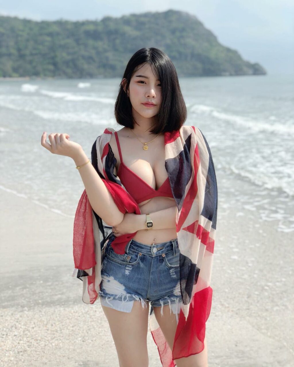 น้องเมเม่ ( maymae.kh ) กรรณิการ์ สาวสวย onlyfans ทรงแซ่บ อกใหญ่ภูเขาไฟ